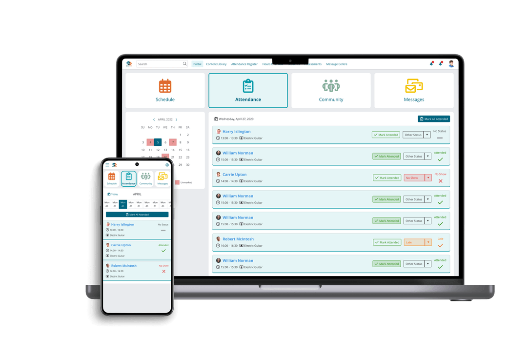 Music Service Management Software | SpeedAdmin